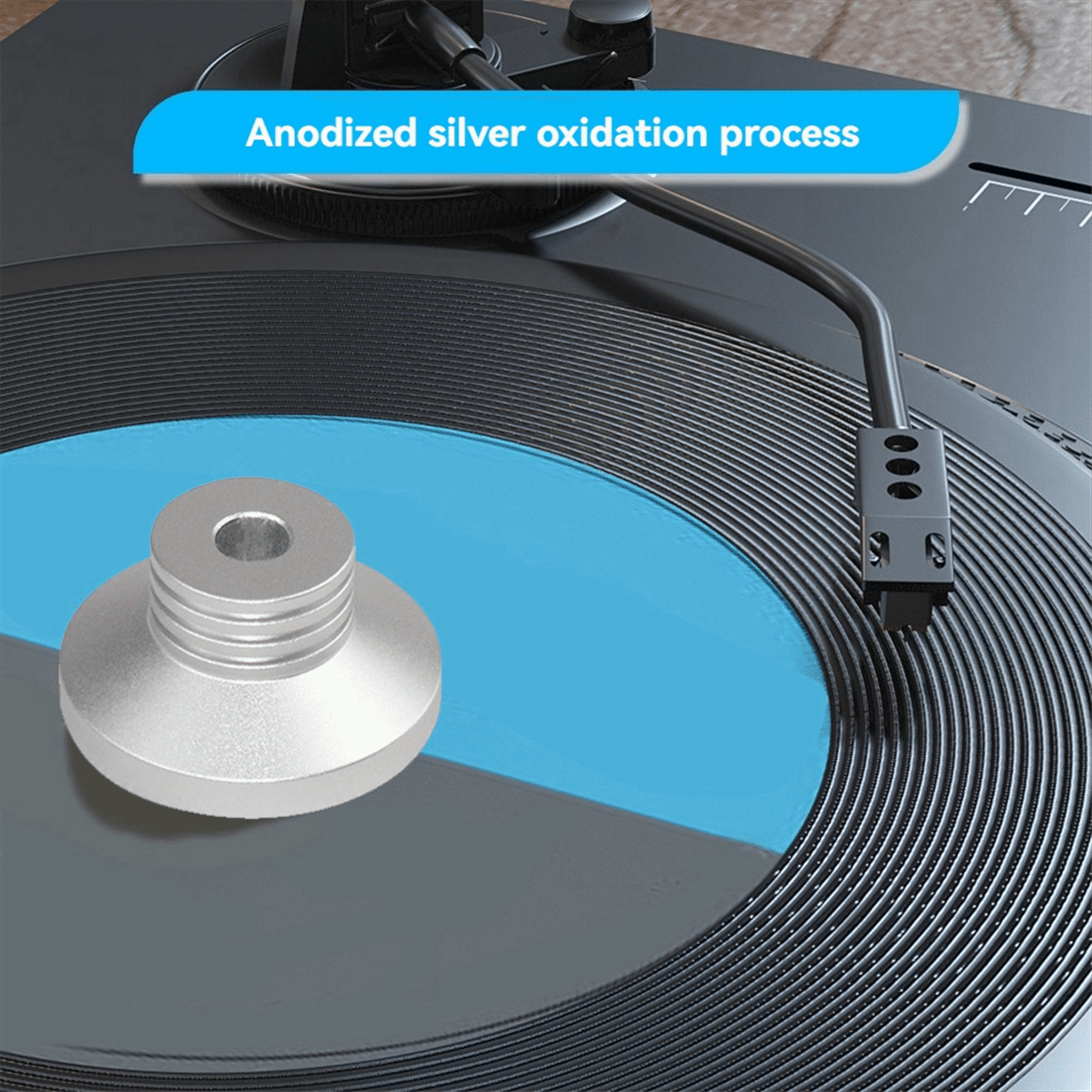Record Weight Clamp Audio LP Vinyl Turntables Disc Stabilizer LP Disc ...