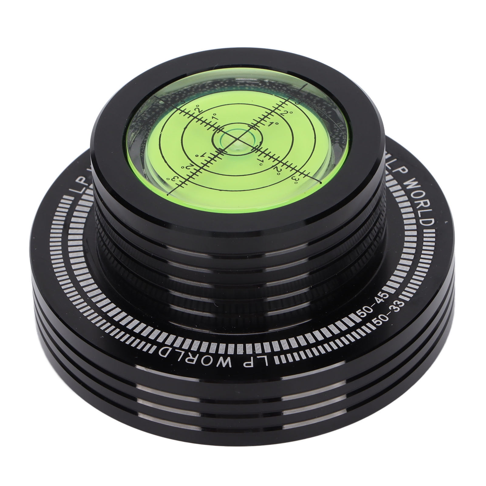 Record Weight Stablizer Turntable Disc Clamp with Bubble Leveling for ...