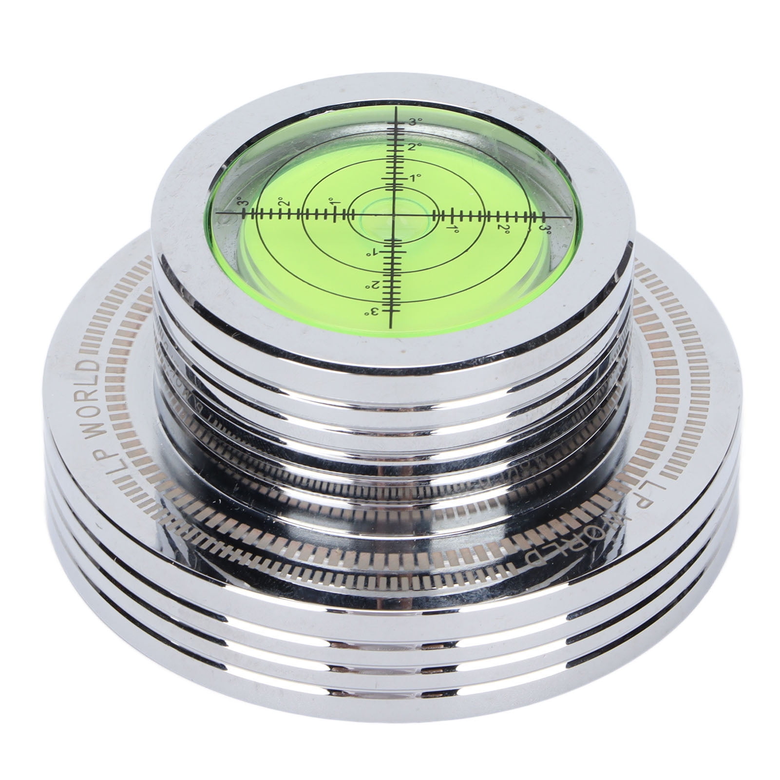 Record Weight Stablizer Turntable Disc Clamp with Bubble Leveling for ...