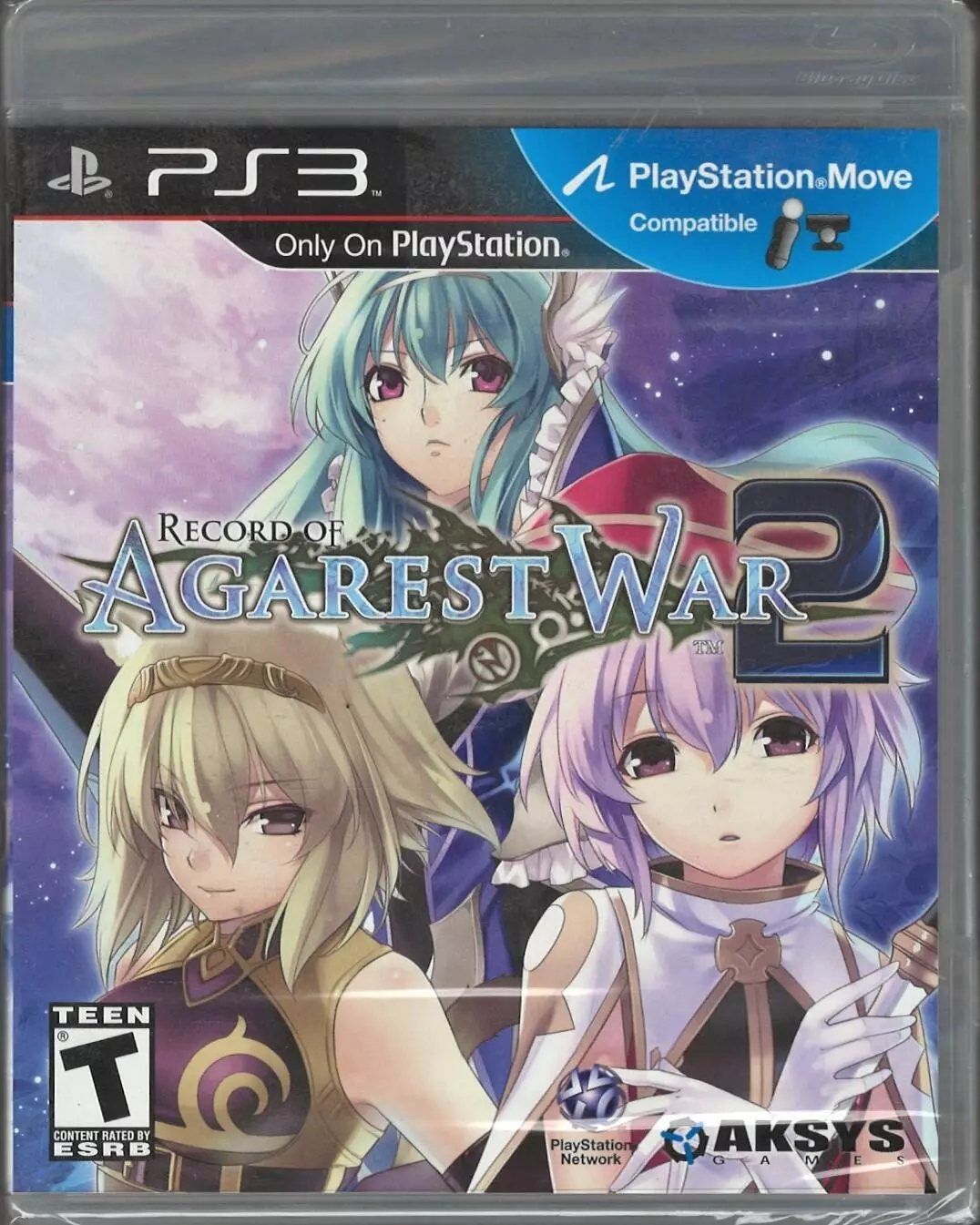 Record of Agarest War 2 PS3 (Brand New Factory Sealed US Version ...