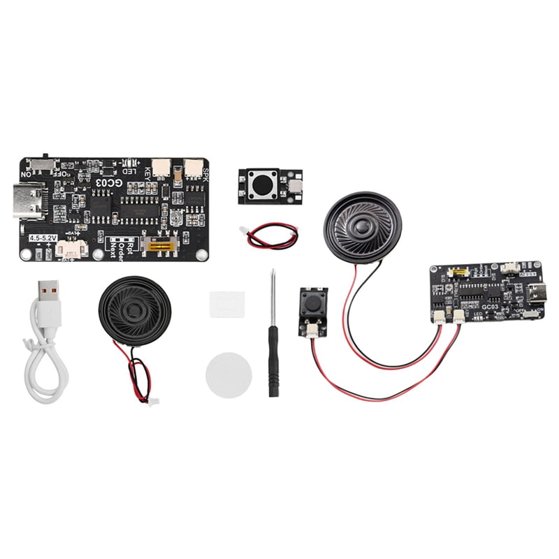 Recordable Sound Module with MP3 Download TYPE-C for Gift Box Christmas ...