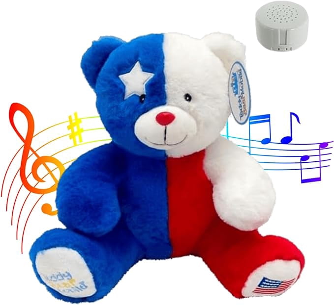 New 16-Inch Recordable USA Bear American Stuffed Animal - Personalized ...