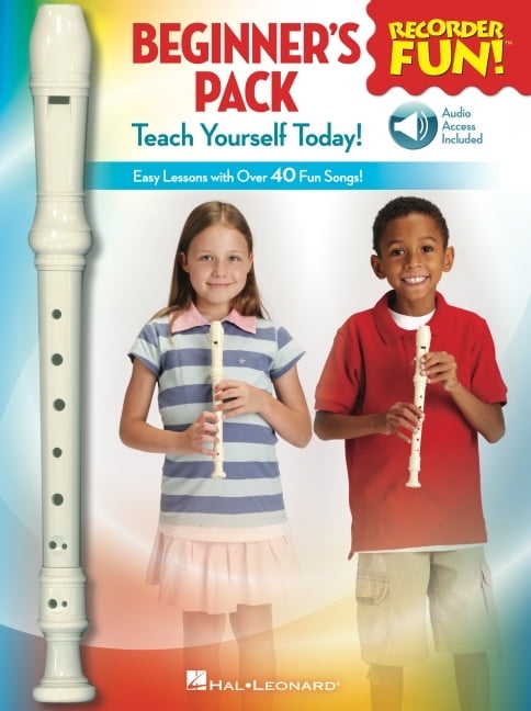 Recorder Fun! Beginner's Pack with Flute: Teach Yourself Today - Easy ...