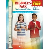 Recorder Fun! Beginner's Pack with Flute: Teach Yourself Today - Easy ...
