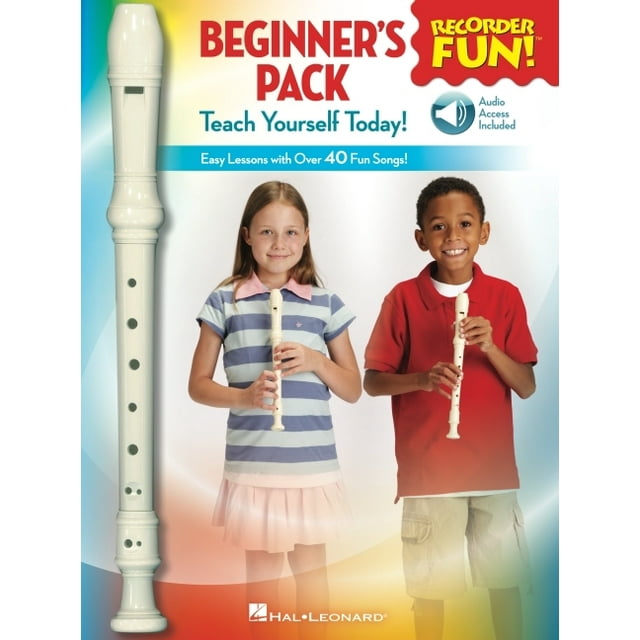 Recorder Fun! Beginner's Pack with Flute: Teach Yourself Today - Easy ...