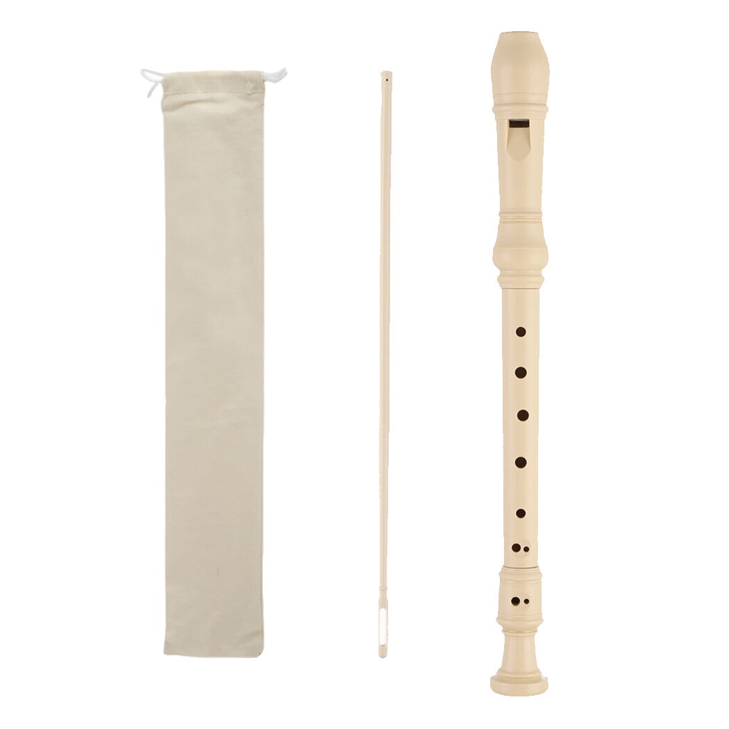 Recorder Instrument Soprano with Bag Storage, Key C Fingering Baroque ...