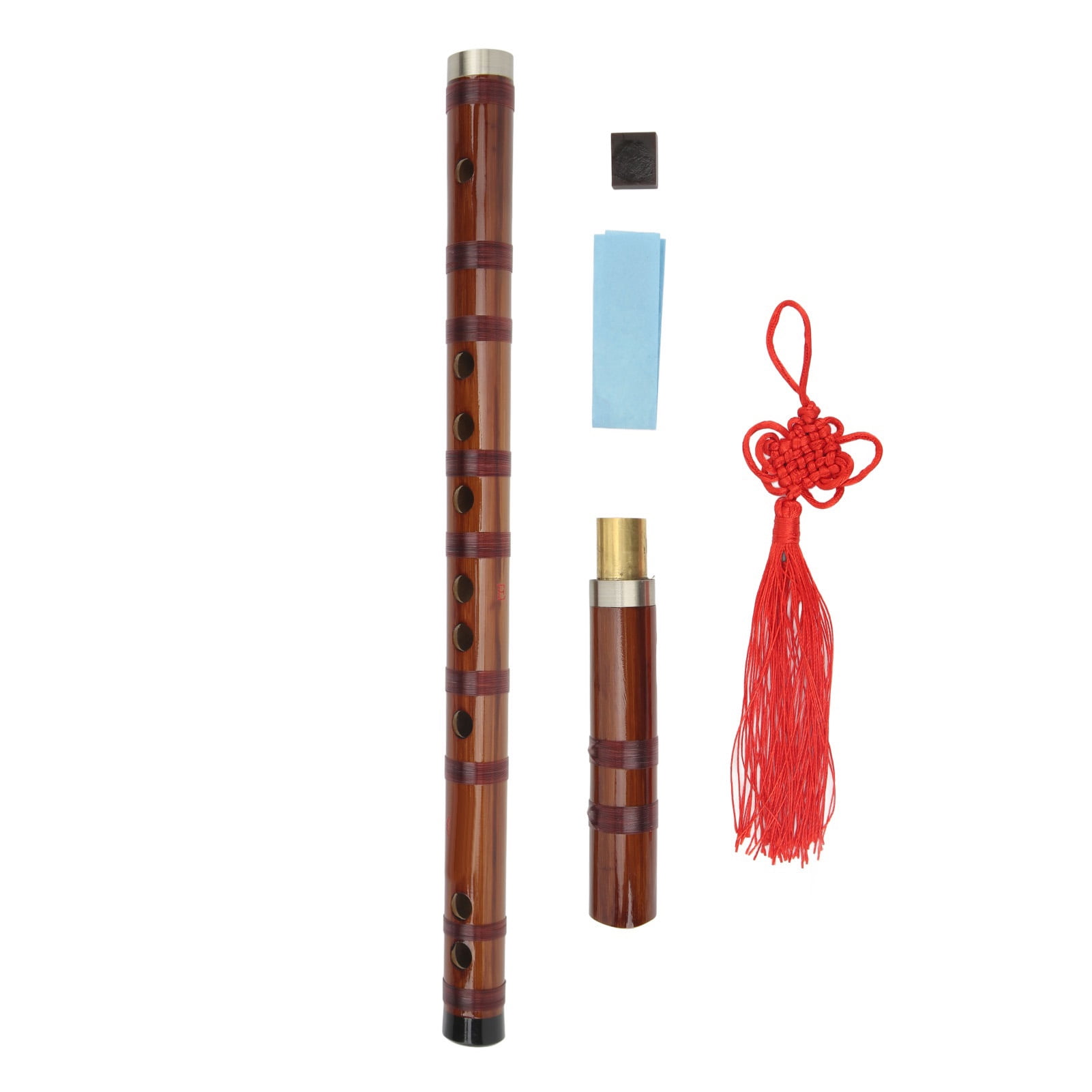 Recorder Instrument Vertical Flute Bamboo Chinese Style Set Kit for ...