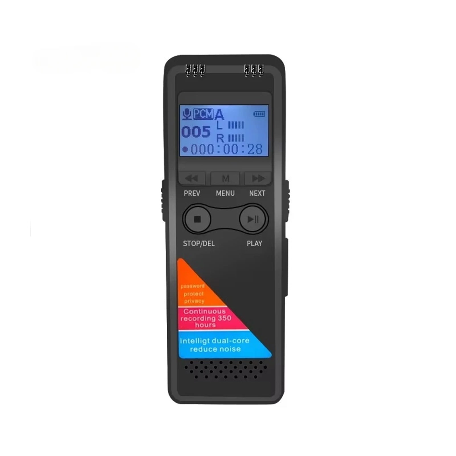 Recorder MP3 Player Control Digital Recorder Capacity Activated ...