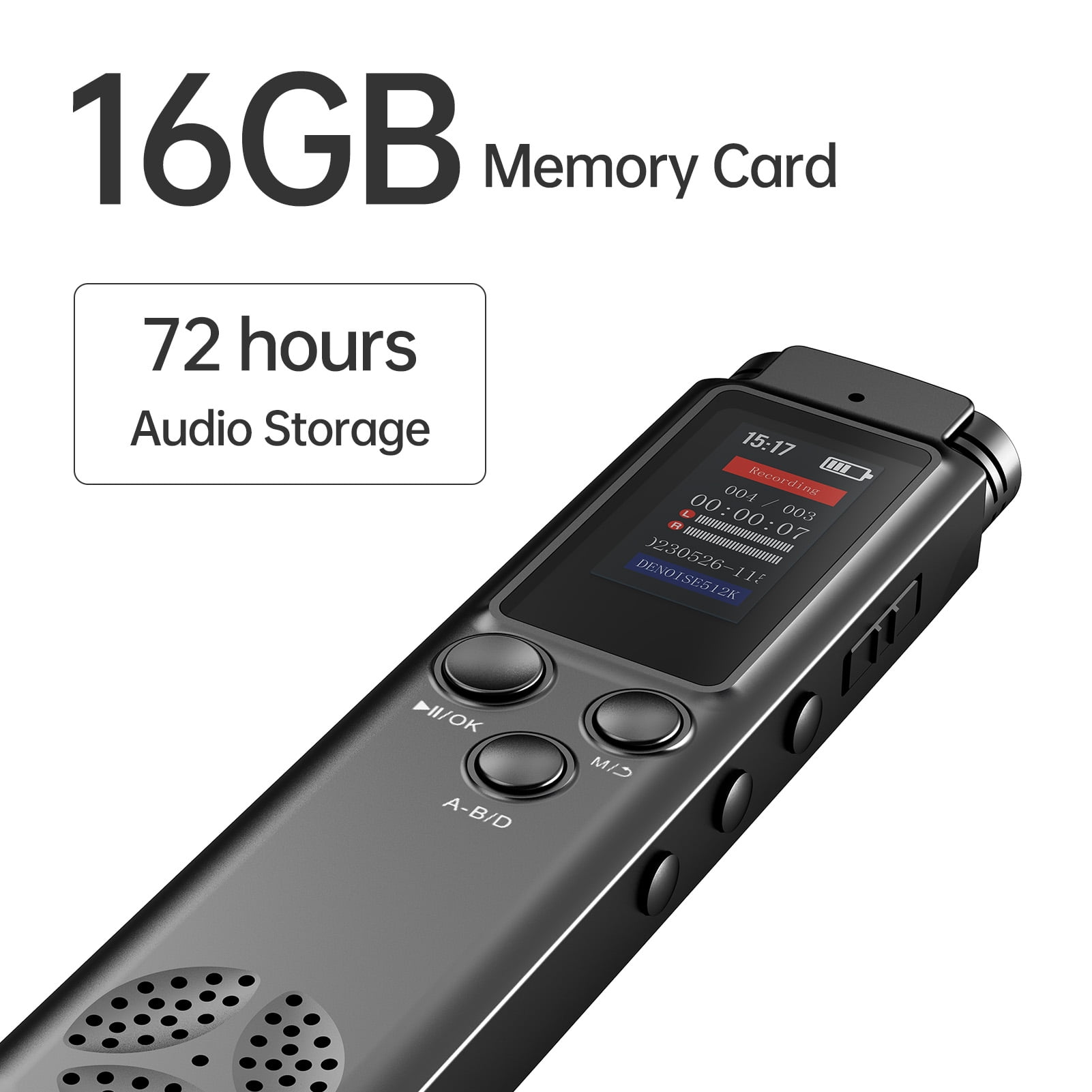 Recording Device,With Mp3 Player Files Mp3 Player Noise Reduction Audio ...