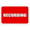 Recording Sign - Walmart.com