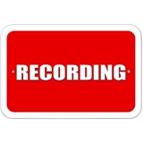 Recording Sign - Walmart.com