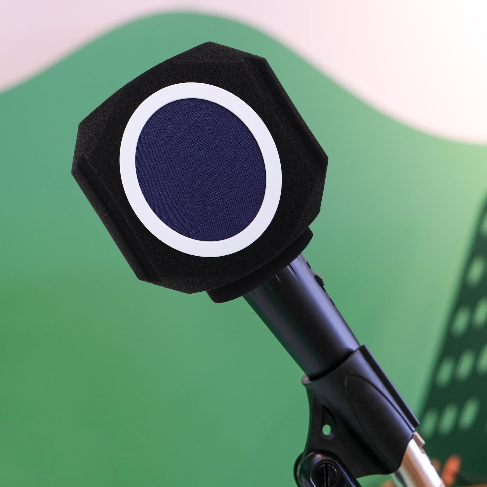 Recording Vocal Studio Isolation Booth Microphone Pop Filter Shield ...