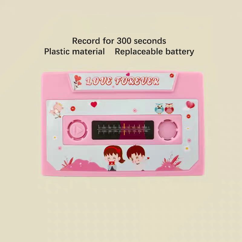 Recording Voice Card Tape Greeting Card Recordable 300 Seconds DIY ...