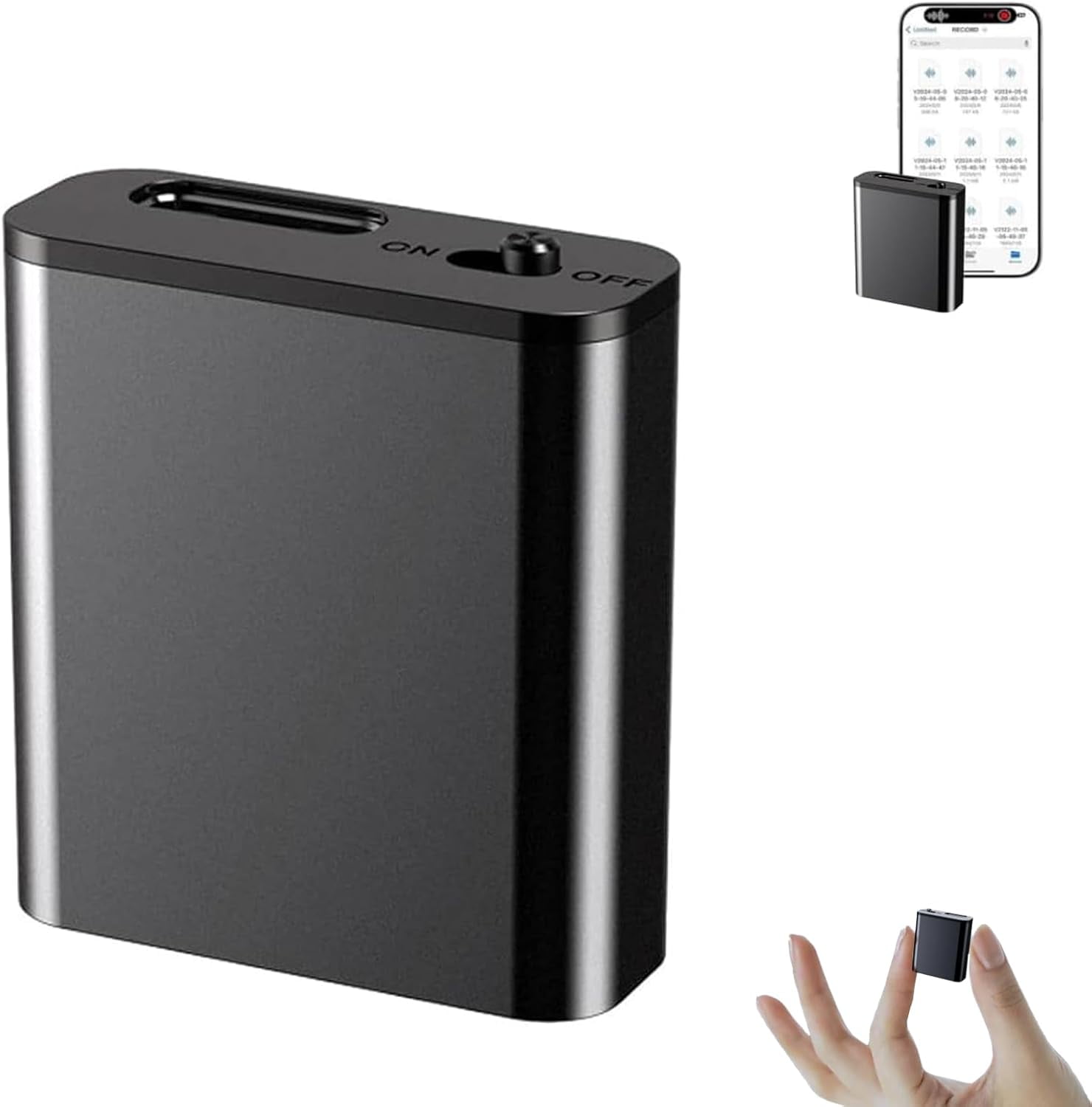 Recordix - Recordix Magnetic Voice Recorder, 2026 Upgraded Mini ...