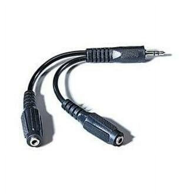 Recoton Recoton Acw333 Audio Headphone Adapter, Stereo Mini Plug, Y ...