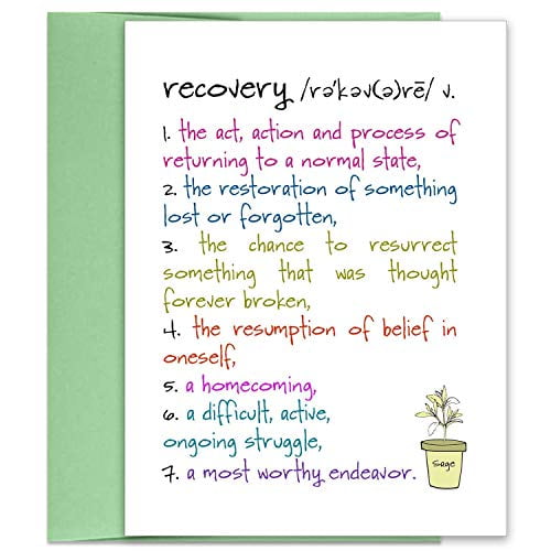 Recovery Cards - Sobriety Greeting Card - Sober Anniversary Cards ...