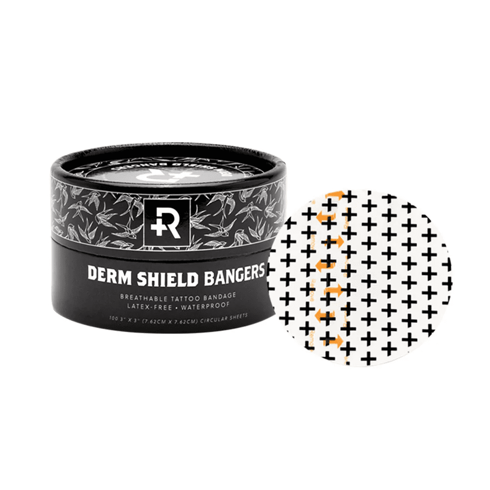 Recovery Derm Shield Tattoo Aftercare Bangers - Transparent, Waterproof ...