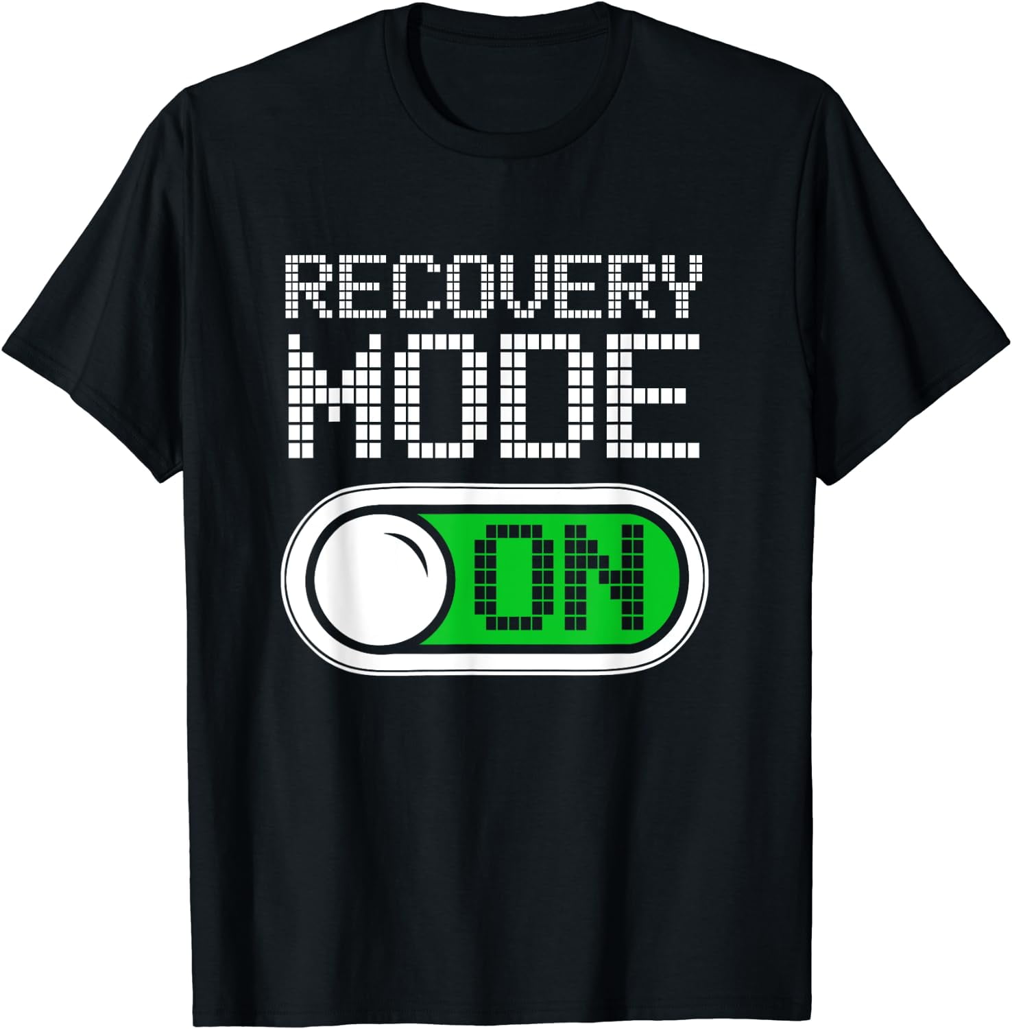 Recovery Mode On Get Well Funny Injury design T-Shirt - Walmart.com