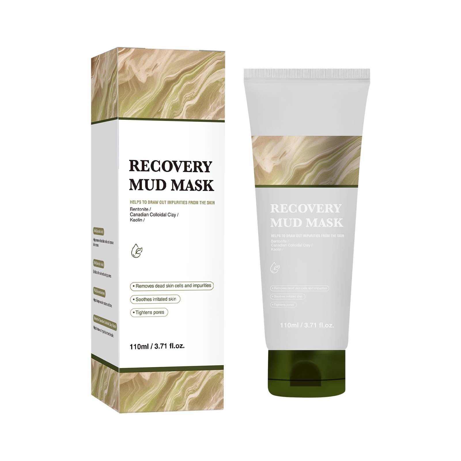Recovery Mud Mask, 2025 New Relief Mud Mask, Deep Cleansing & Hydrating ...