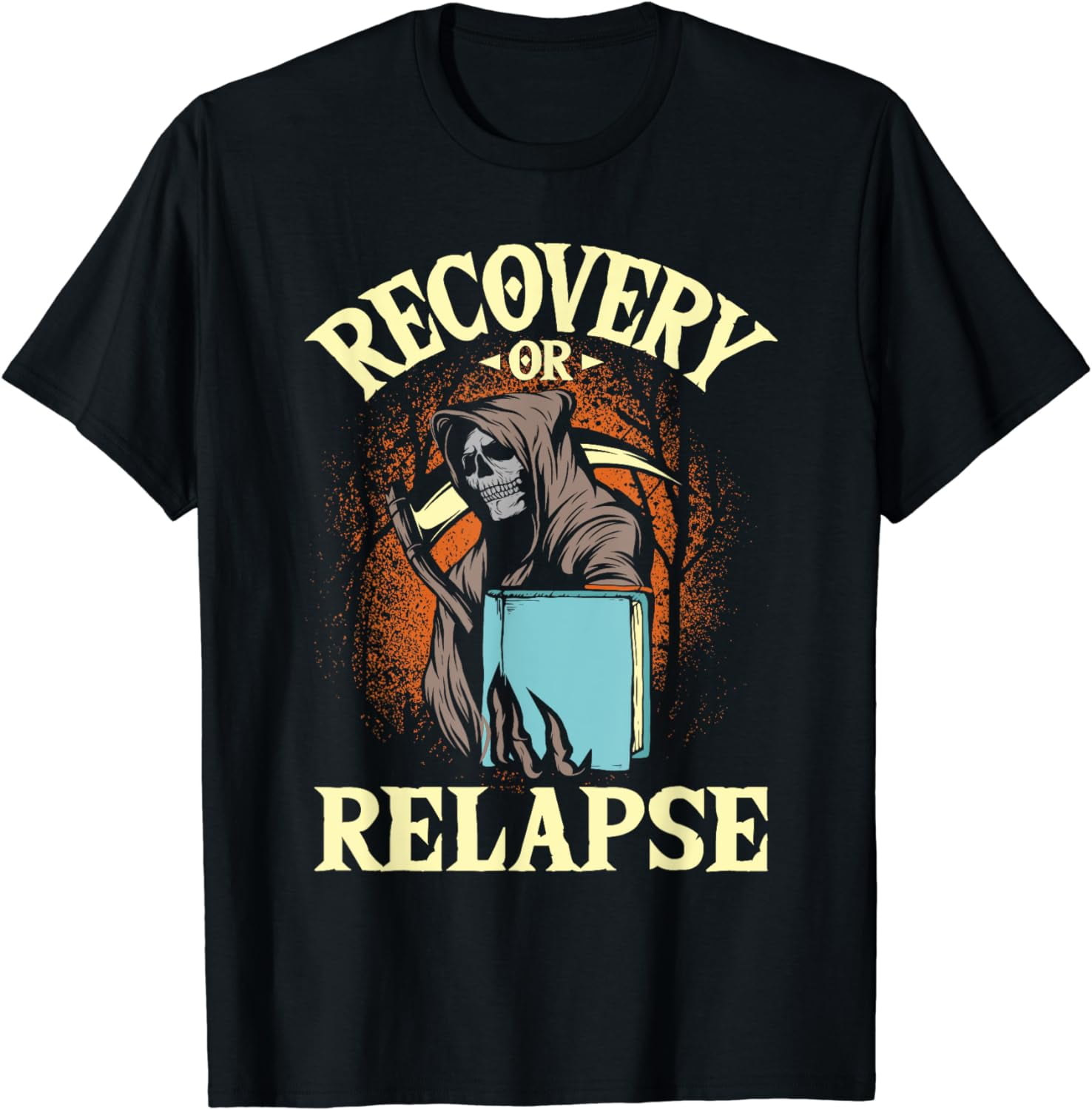 Recovery Or Relapse - Sobriety Anniversary Sober NA AA T-Shirt ...