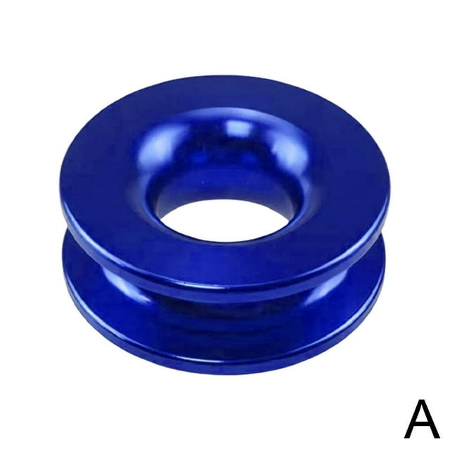 Recovery Ring Snatch Block Pulley 41000lbs Soft Shackle Winch Strap Tow ...