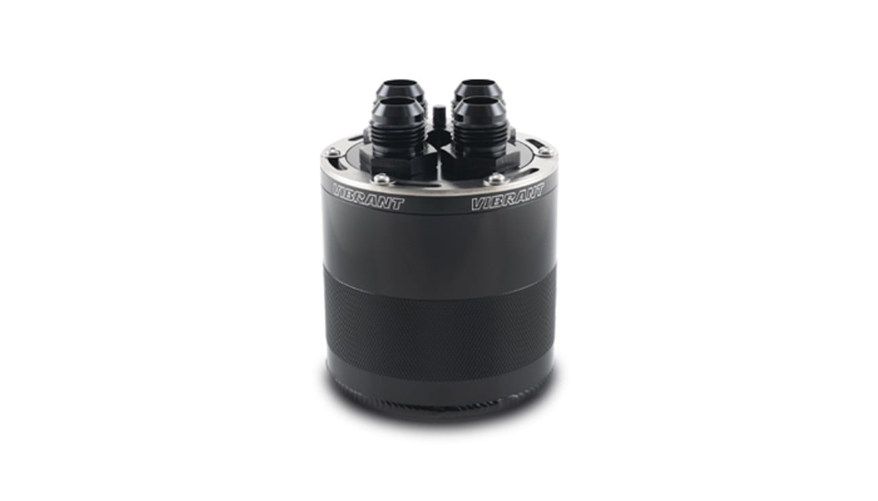Recovery Tank - Gen3 - Closed Loop - 4.93 in Tall - 10 AN Male Inlets ...