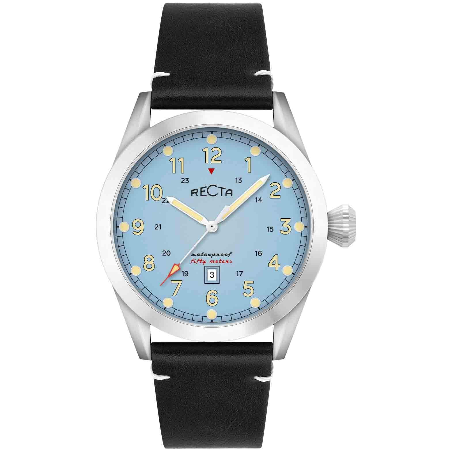 Recta Cavalier 3 Hands Date Frost - Walmart.com