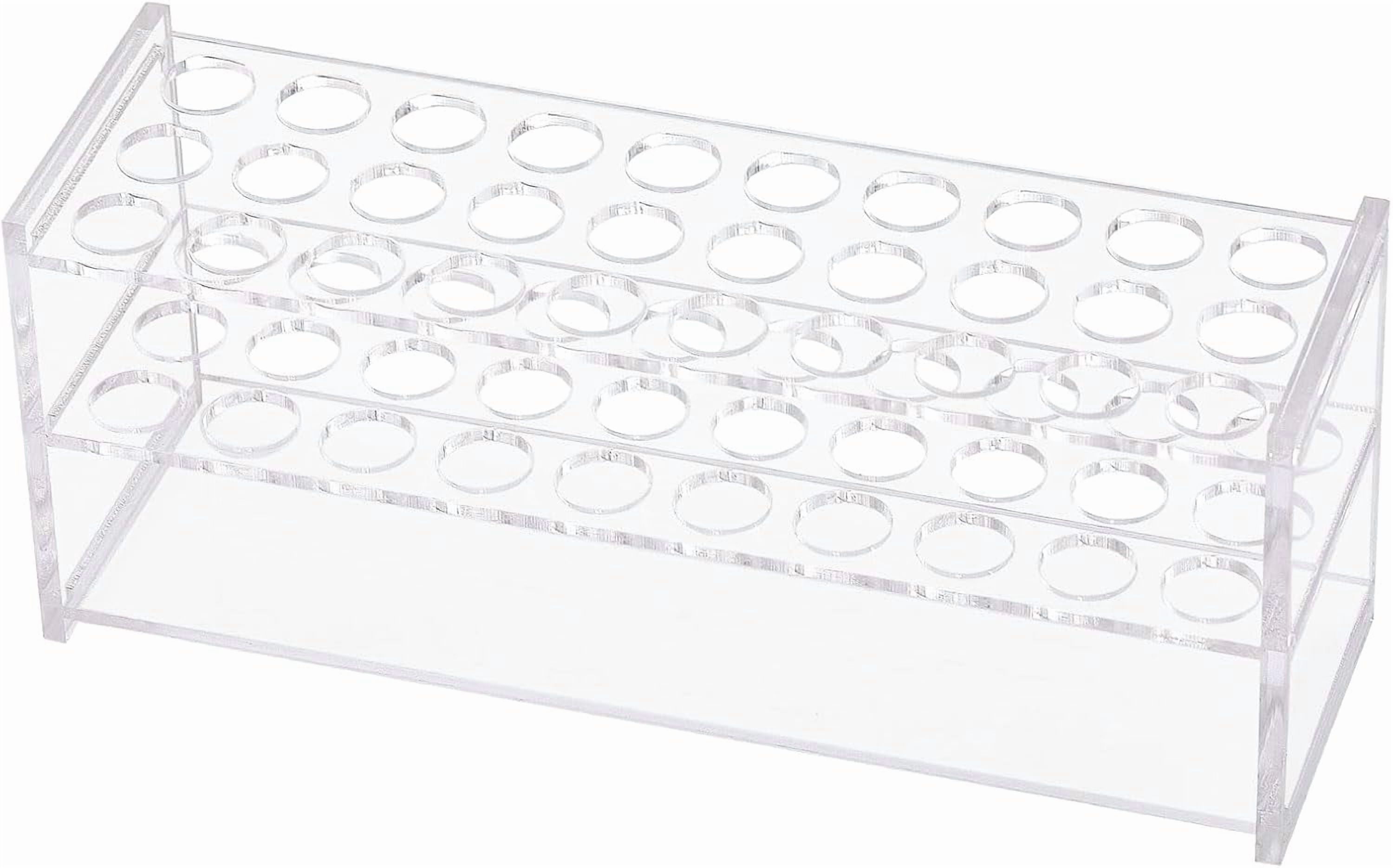 Rectangle 3x10 Wells for 16mm Acrylic Display Stand Rack Test Tube ...