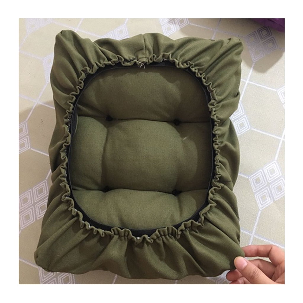 Rectangle Bar Stools Cover, Quilting Stool Seat Cushion Thicken Chair ...