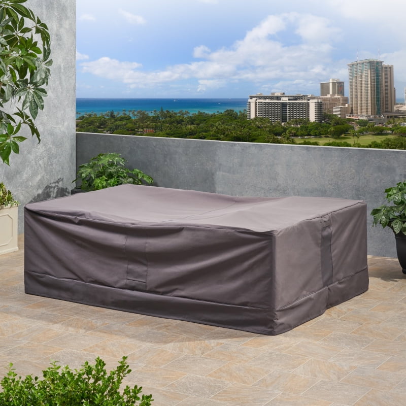 Rectangle Chat Set Cover Waterproof Outdoor Dining Table and Chair ...