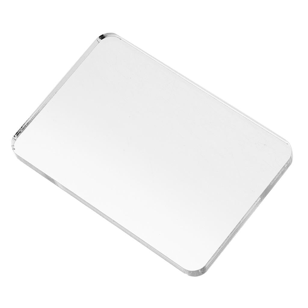Rectangle Clear Acrylic Block Stamp Blocks Stamping Craft 15x10cm ...