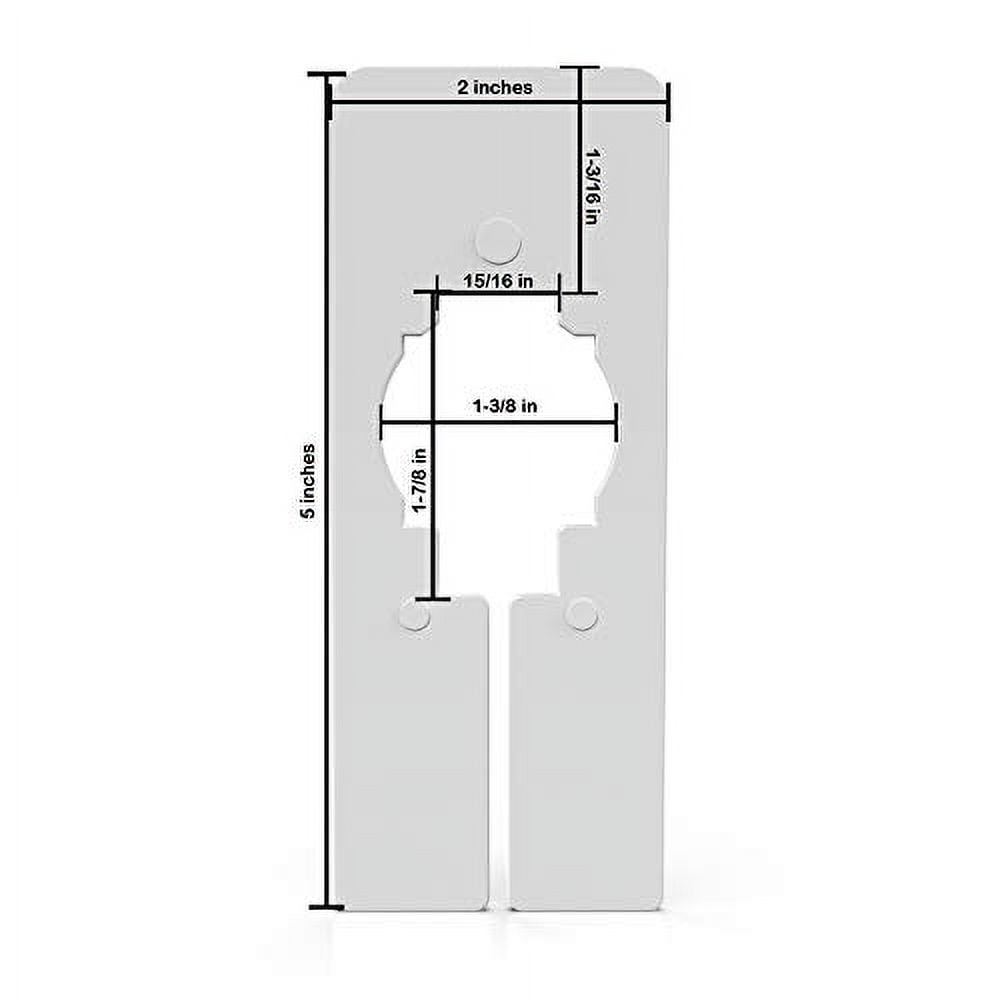 Rectangle Clothing Rack Size Dividers (A-Z) Alphabet Set (White with ...