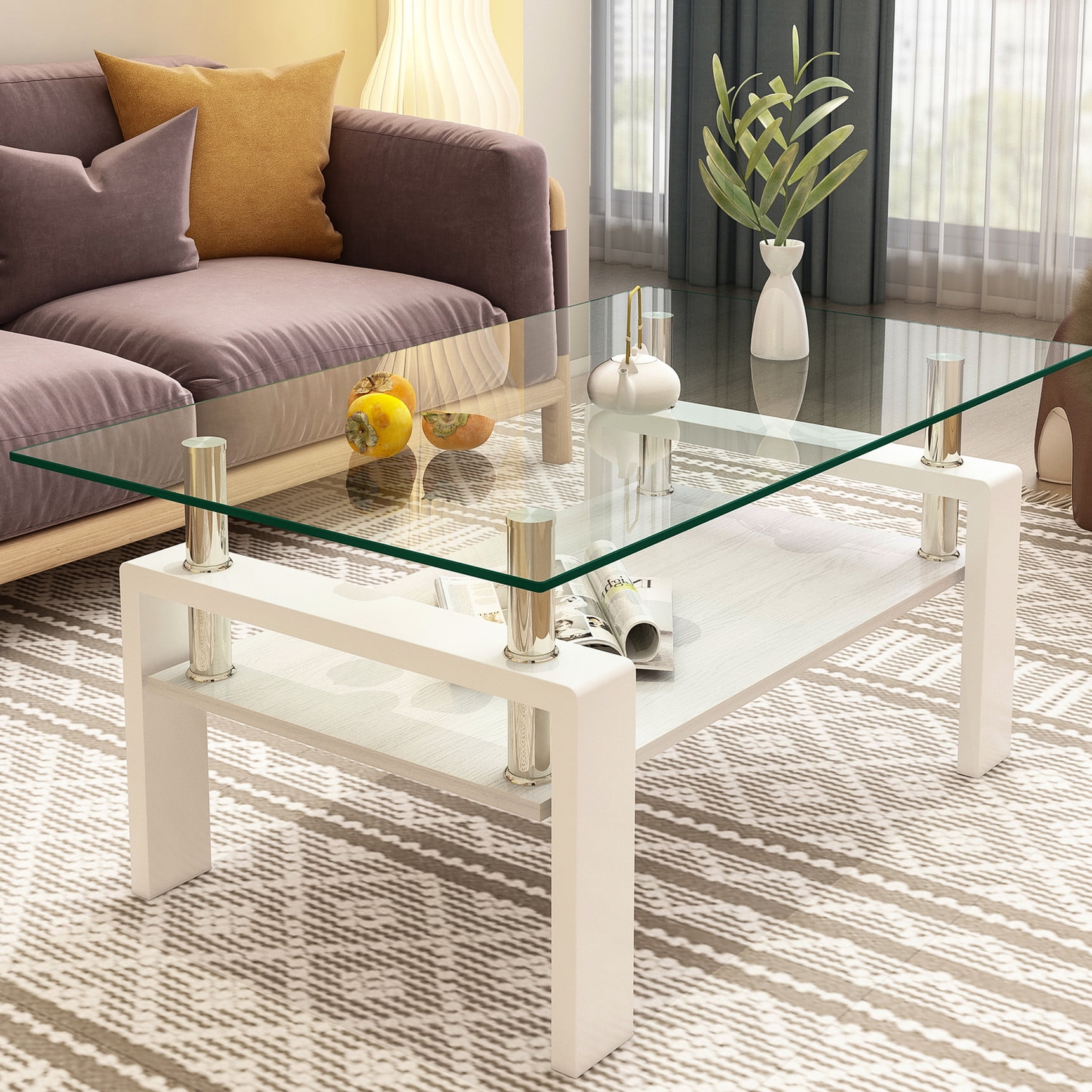 Rectangle Design - Robust Support - Living Room Display - Quick and ...