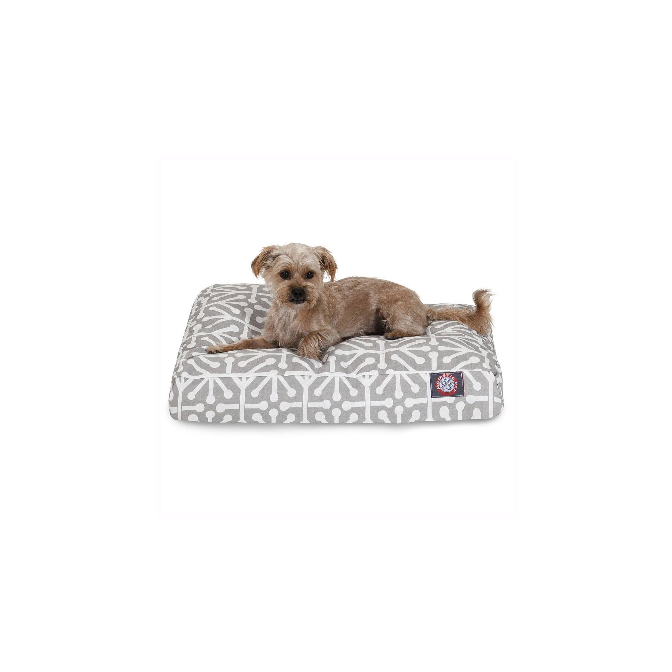 Rectangle Dog Bed - Gray Aruba - Small - S - Walmart.com