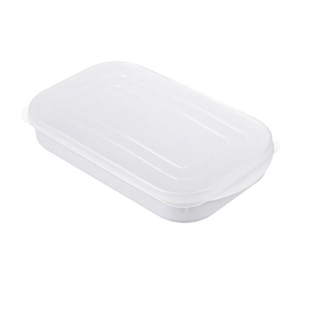 Rectangle Food Storage Container,Plastic Deli Meat Saver Container with ...