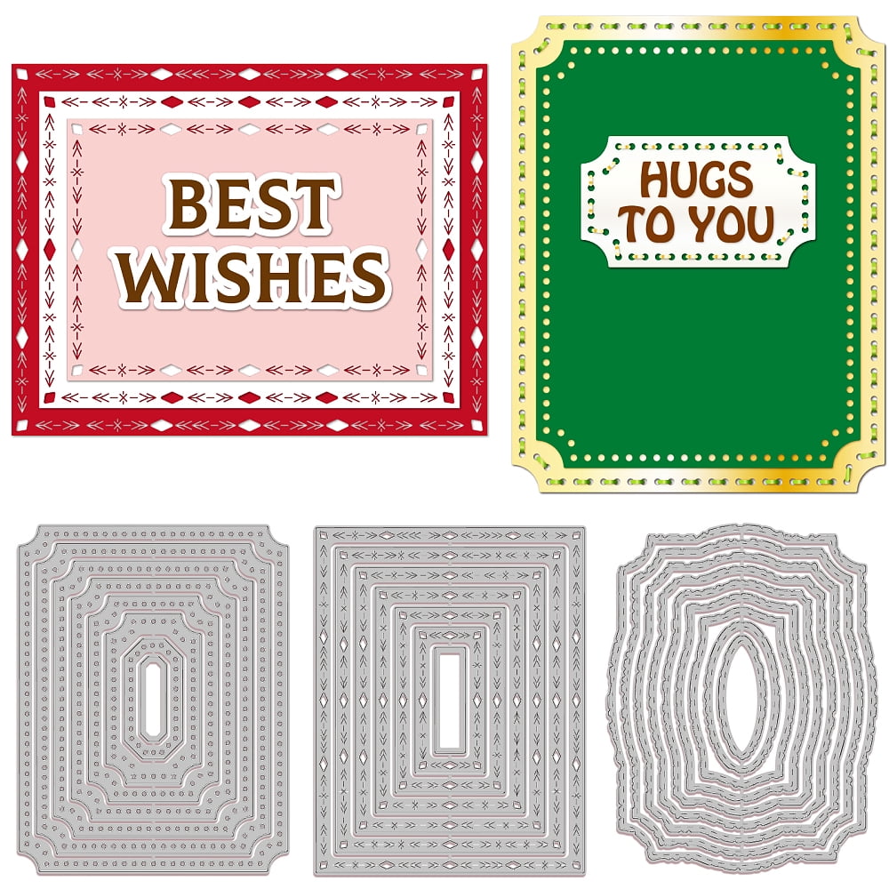 Rectangle Frame Cutting Dies Frame Background Carbon Steel Die Cuts for ...