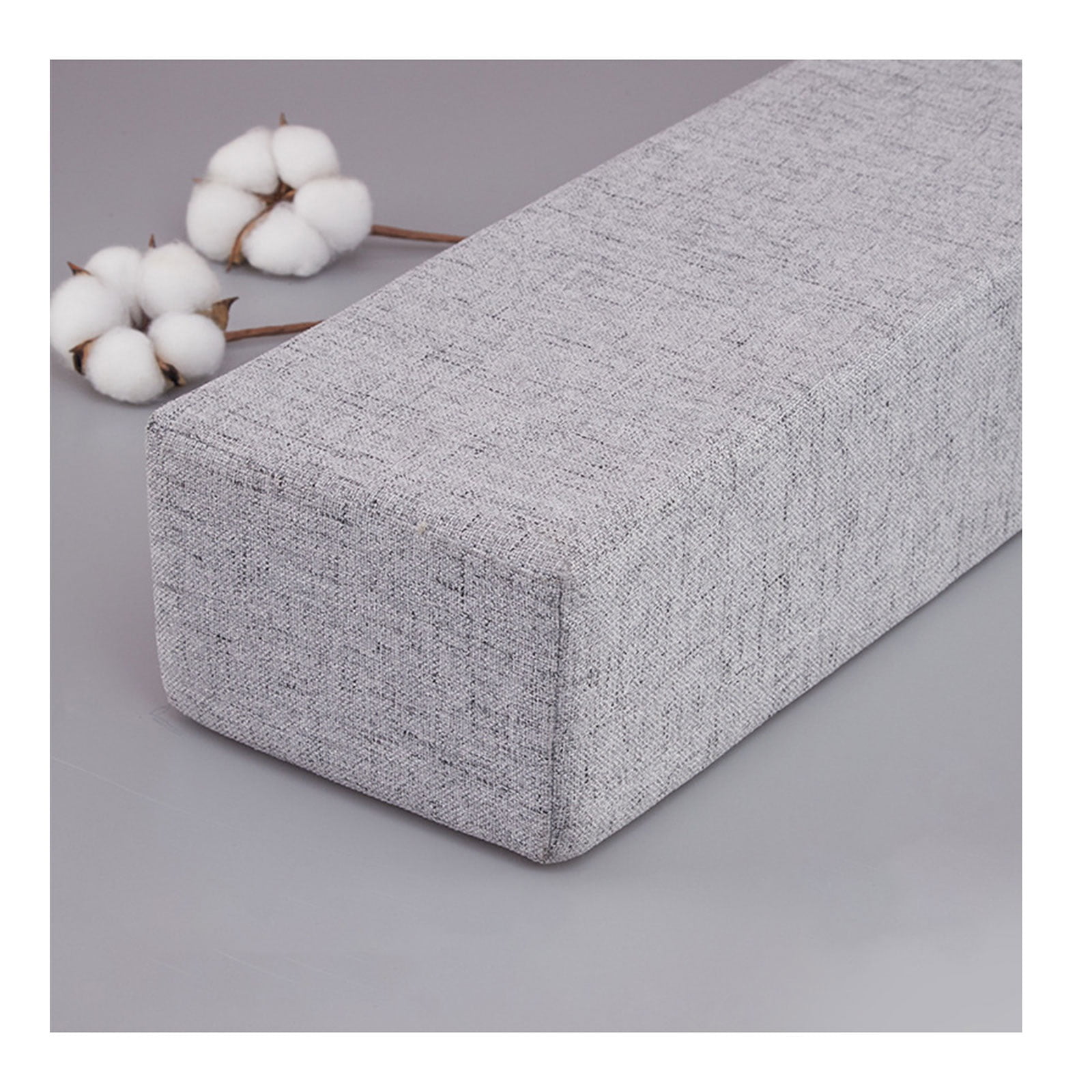 Rectangle Gap Filler Pillow Headboard Pillow Mattress Extension Soft ...