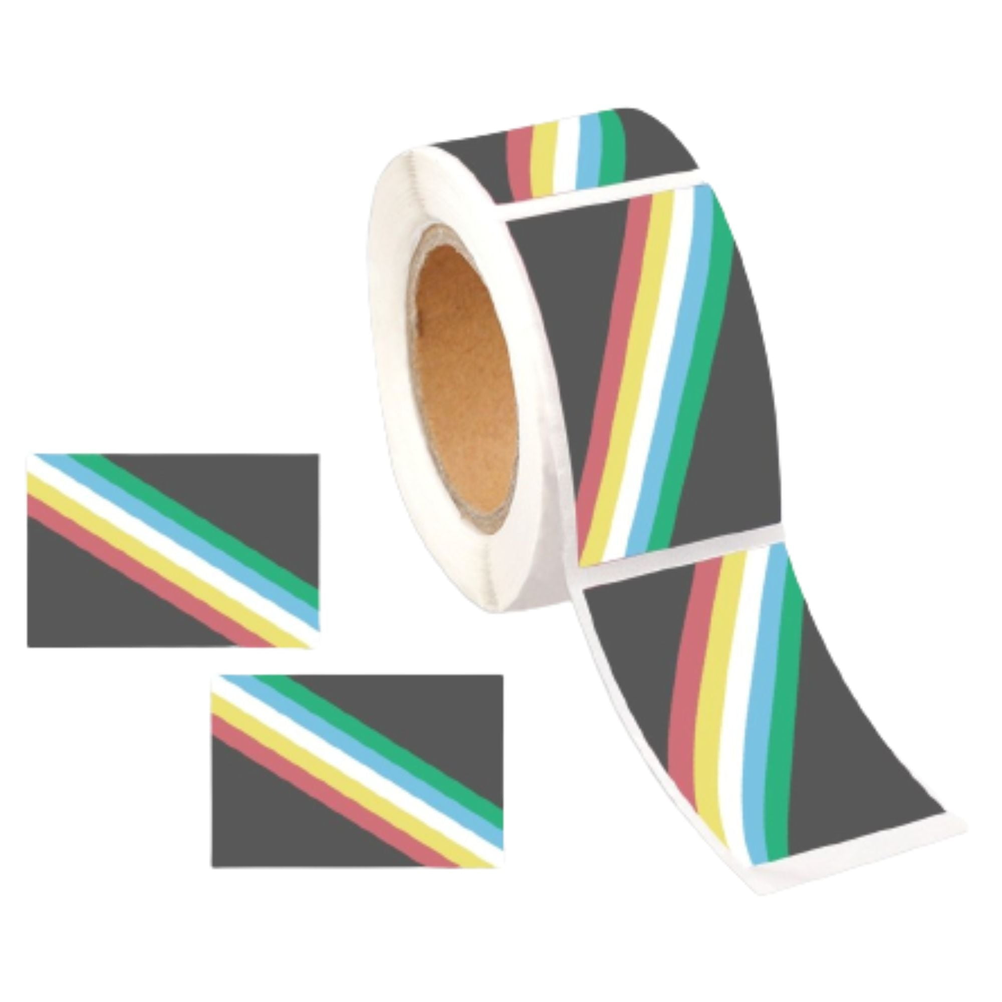 Rectangle Gay PRIDE Disability Flag Stickers (250 Per Roll) - Walmart.com