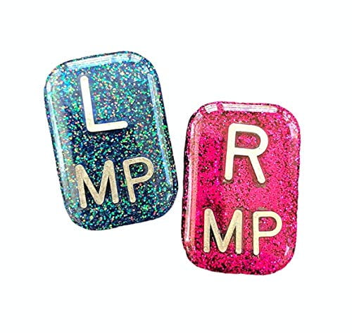 Rectangle Glitter Xray Markers with Initials - Walmart.com