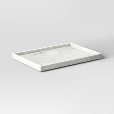 Rectangle Marble Tray White - Walmart.com