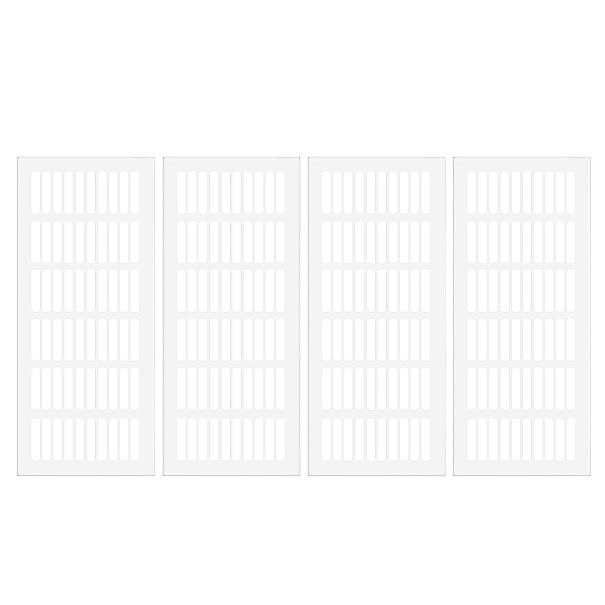 Rectangle Metal Louvered Grill, Aluminium Alloy Ventilation Grille For ...