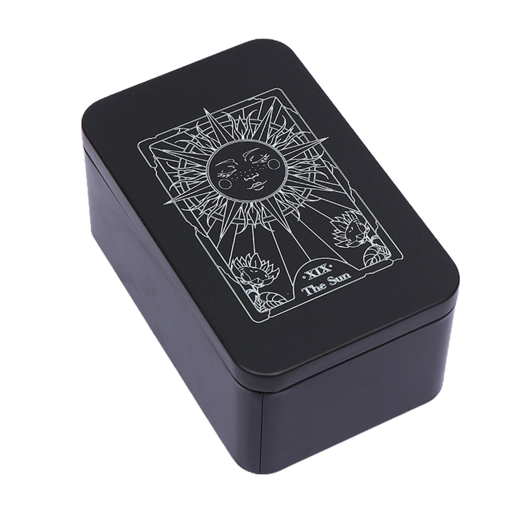 Rectangle Money Coin Carry Box Small Tarots Organizers Jewelry Key ...