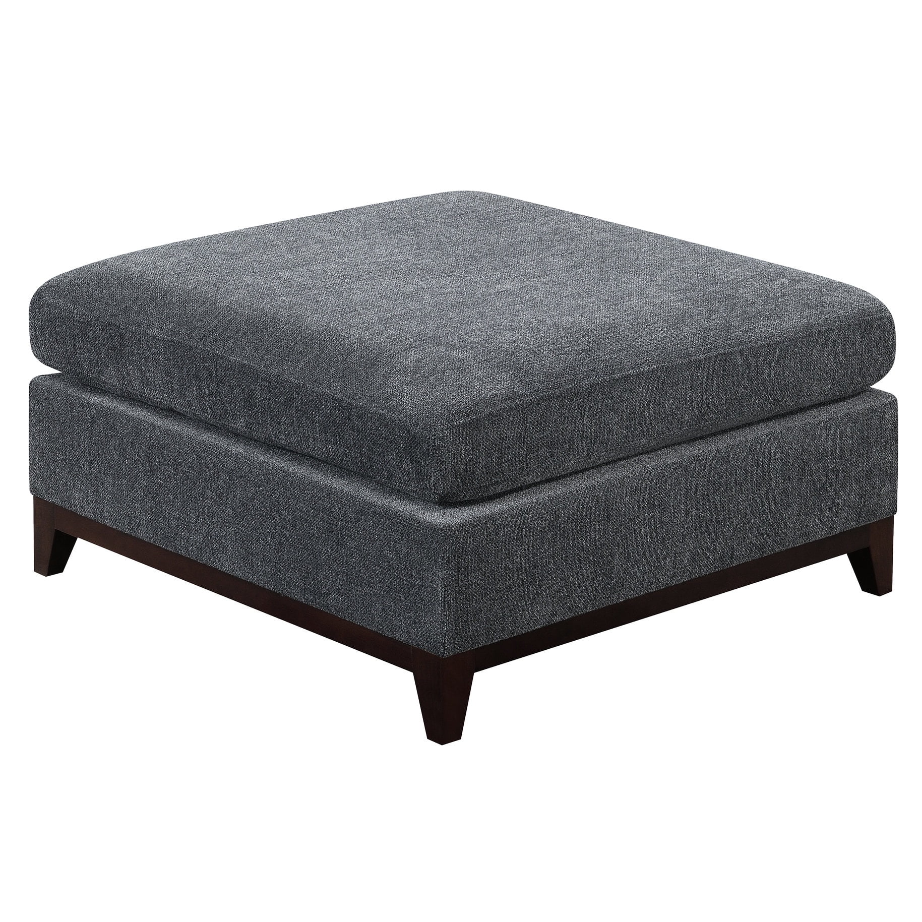 Rectangle Ottoman for Living Space | Bring Comfort to Guests | Ash Grey ...