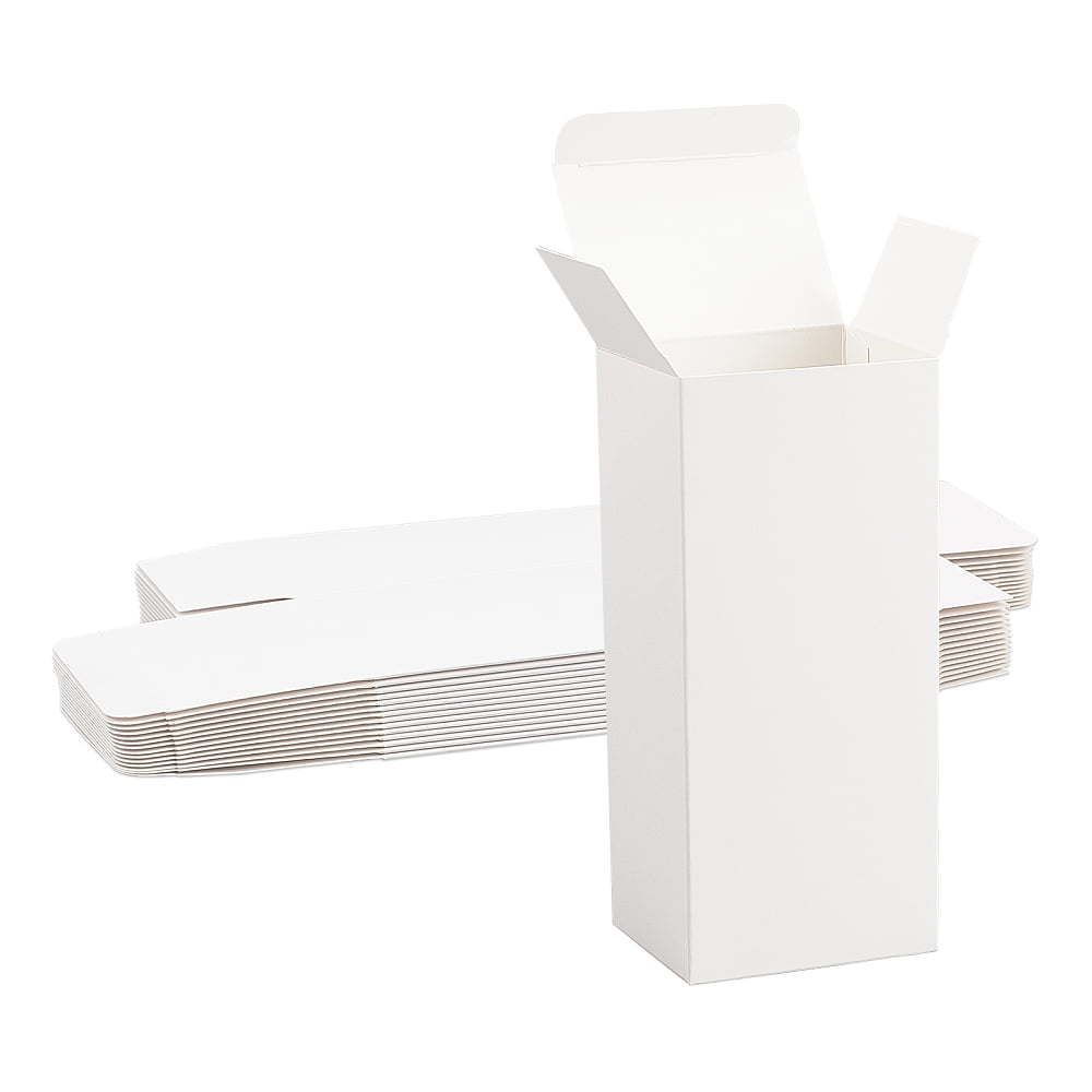 Rectangle Paper boxes for Glasses Packaging White 17x6.2x7.9cm Paper ...