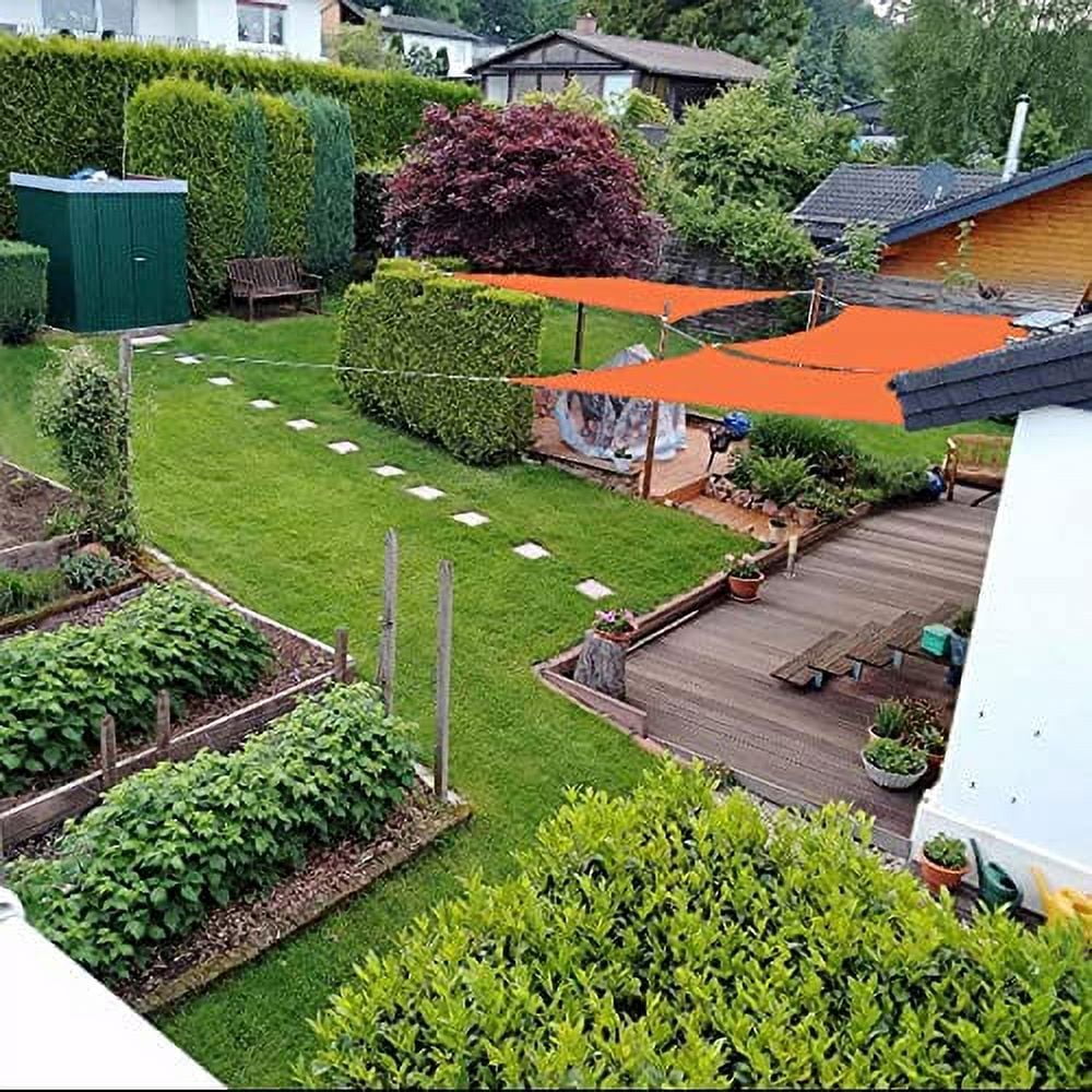 Rectangle Patio Cloth, UV Waterproof Polyester Shade tarp for Patio ...