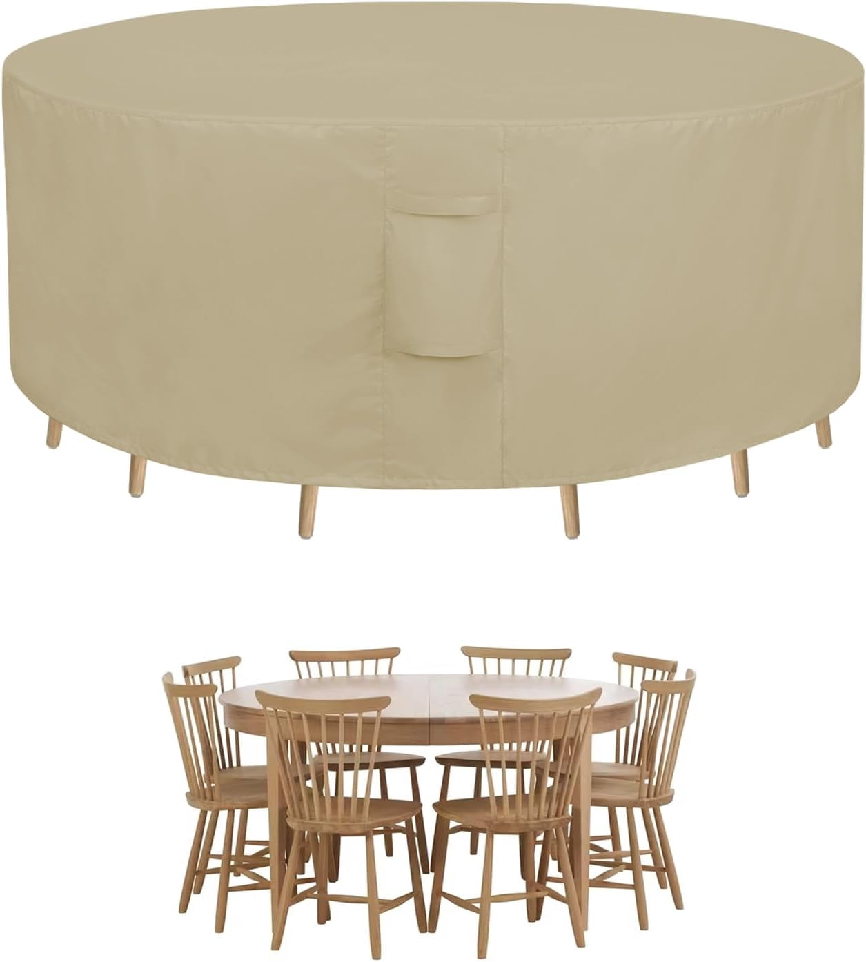 Rectangle Patio Furniture Cover Waterproof Outdoor Dining Table and ...
