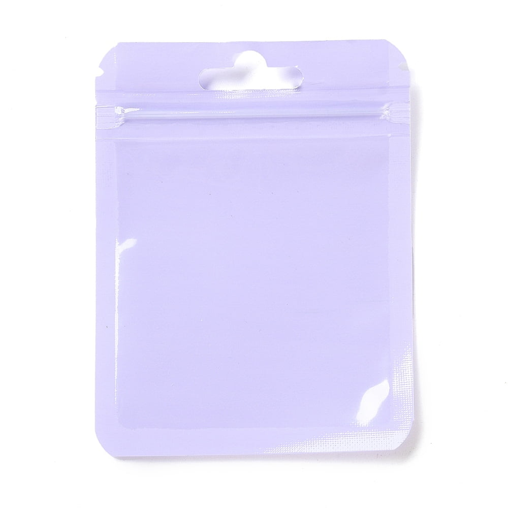 Rectangle Plastic Zip Lock Gift Bags with Transparence Windows ...