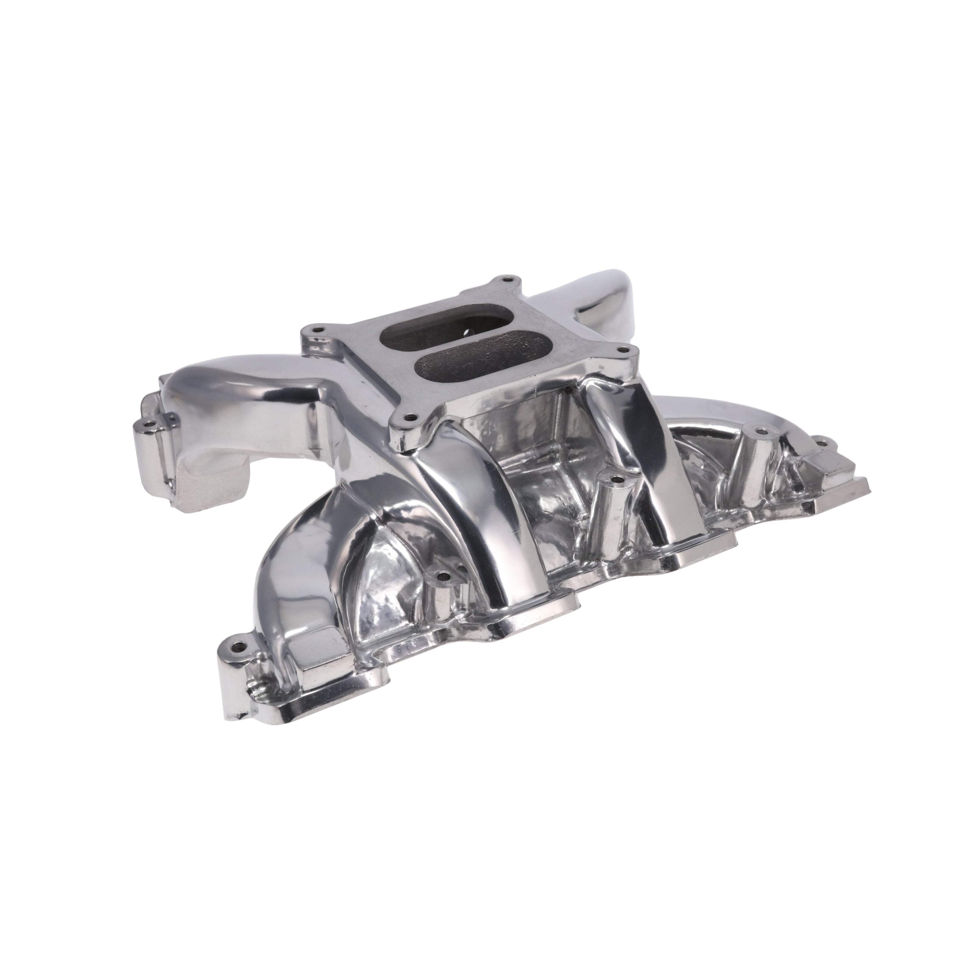 Rectangle Port Dual Plane Aluminum Intake Manifold for GM LS - Polished ...