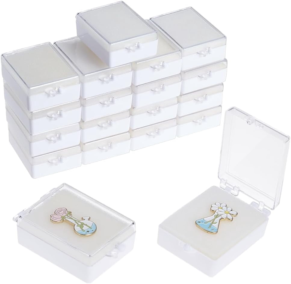 Rectangle Resin Denture Storage Boxes False Teeth Case with Sponge ...
