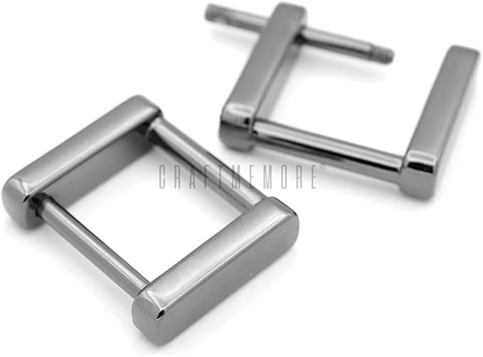 Rectangle Screw Rings Buckle Strap Connector Rectangular Shackle Screw ...